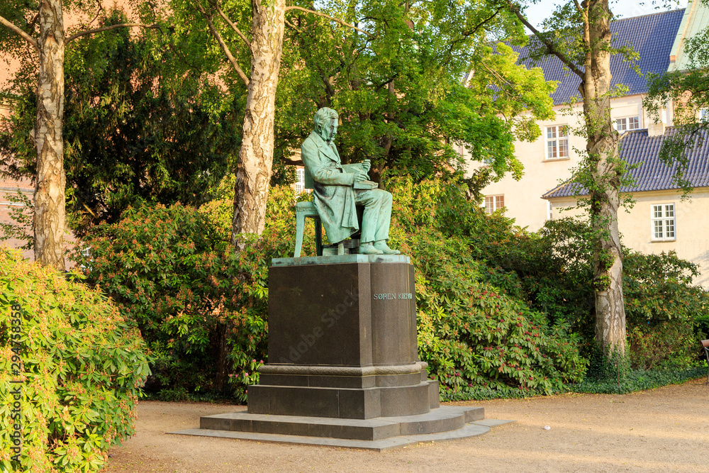 Soren Kierkegaard Statue