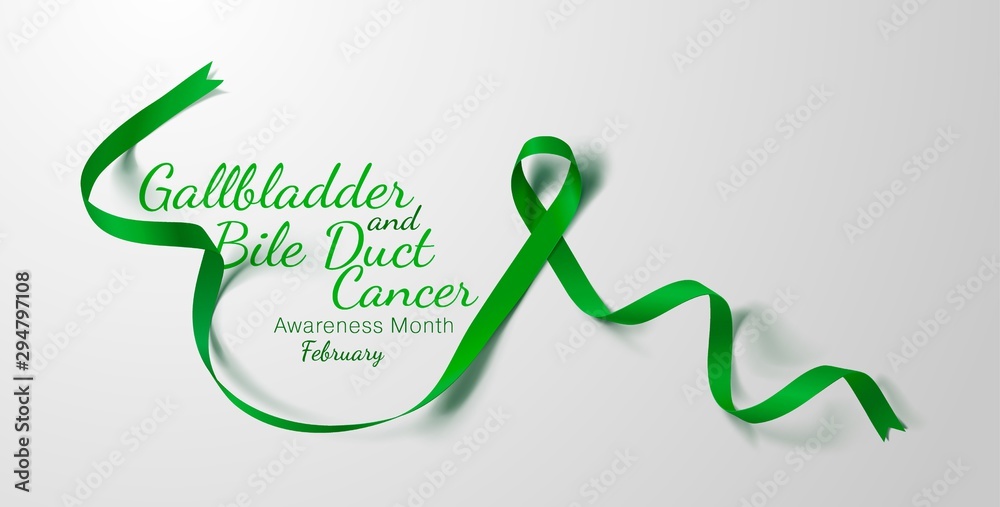 Gallbladder and Bile Duct Cancer Awareness Calligraphy Poster Design ...