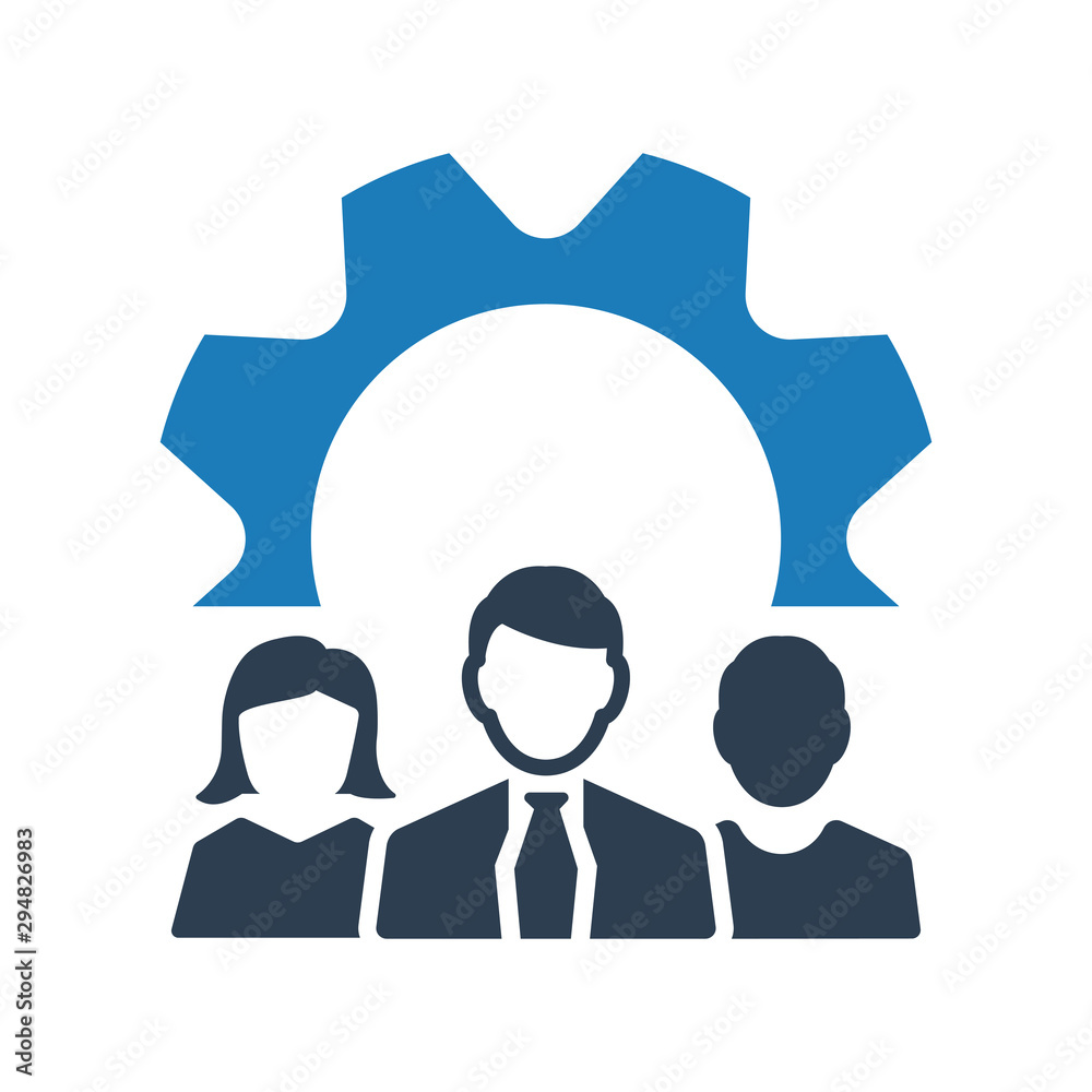 Business expert team icon Stock Vector | Adobe Stock