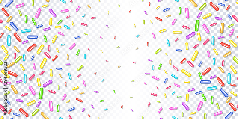 Sprinkles grainy on a transparent background Stock Vector | Adobe Stock