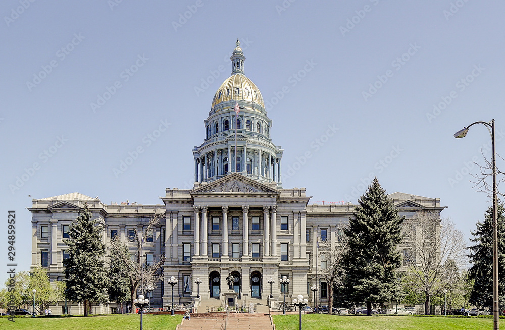 The Colorado State Capitol, opened in 1894, was built with Colorado ...