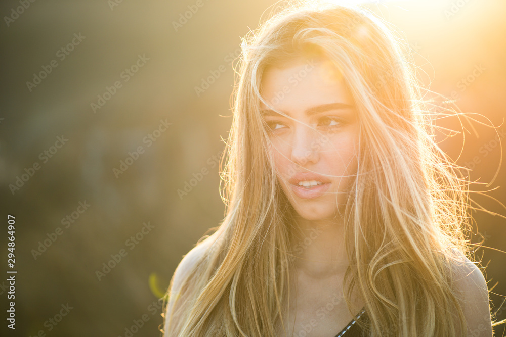 Female slim model. Fashion photo of beautiful lady. Healthy teeth ...