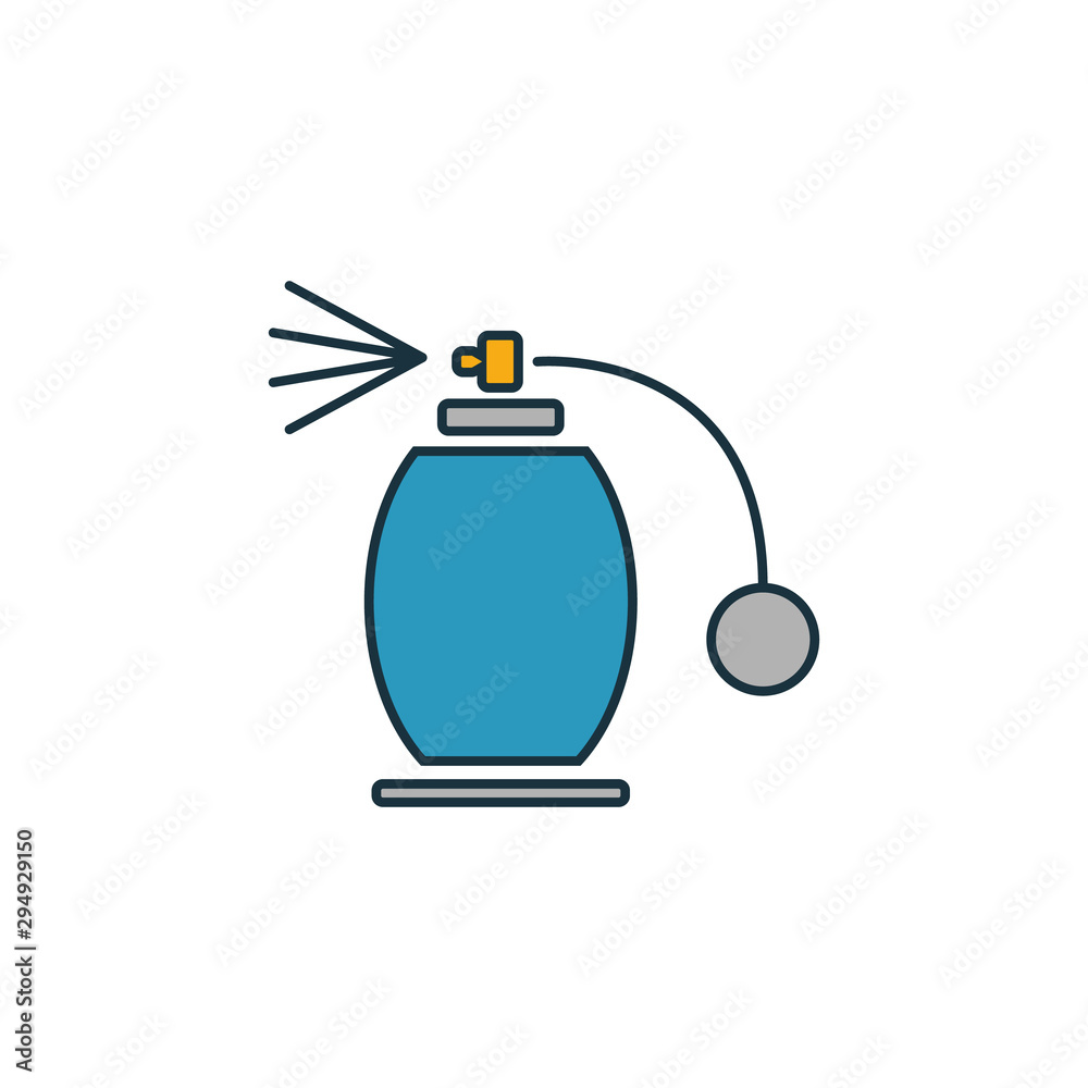 Spray icon. Outline filled creative elemet from barber shop icons ...