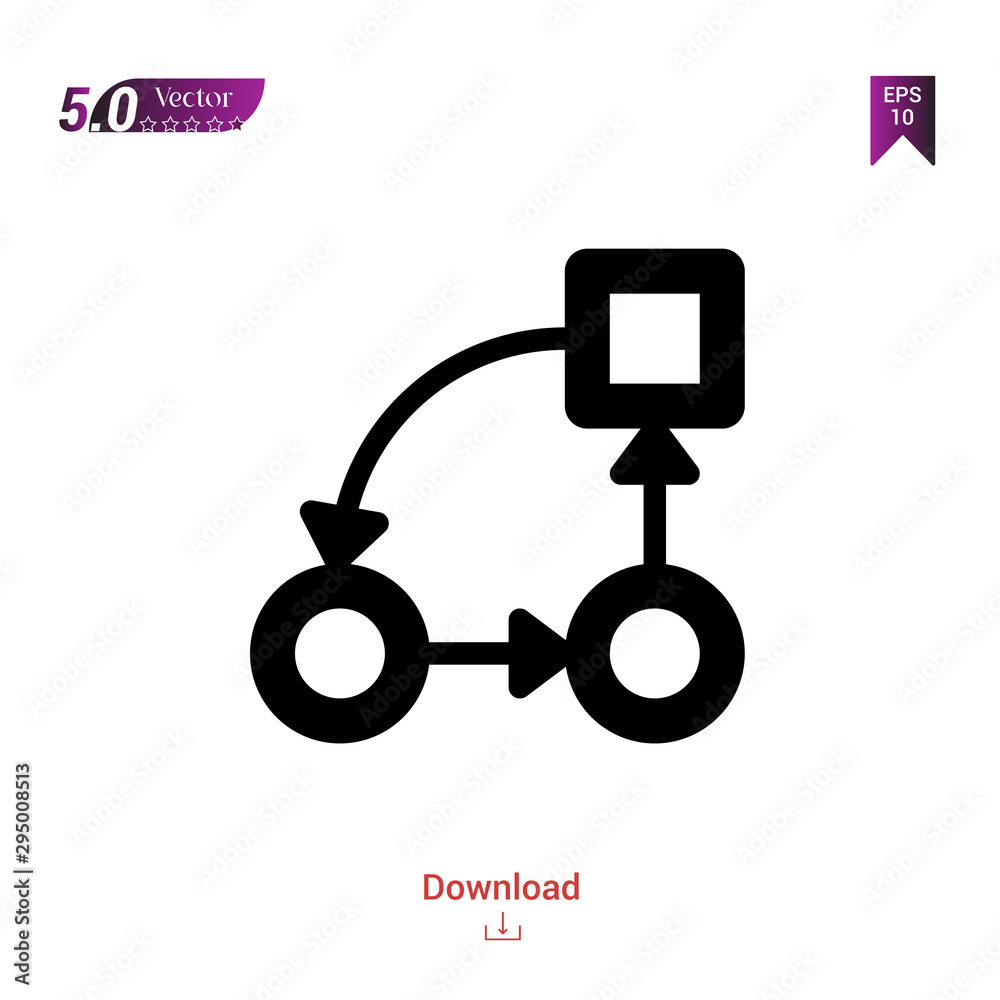 Outline business-plan icon. business-plan icon vector isolated on white ...