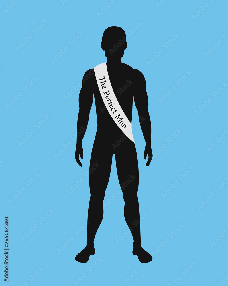 The perfect man - masculine black man is awarded as the best, ideal and ...