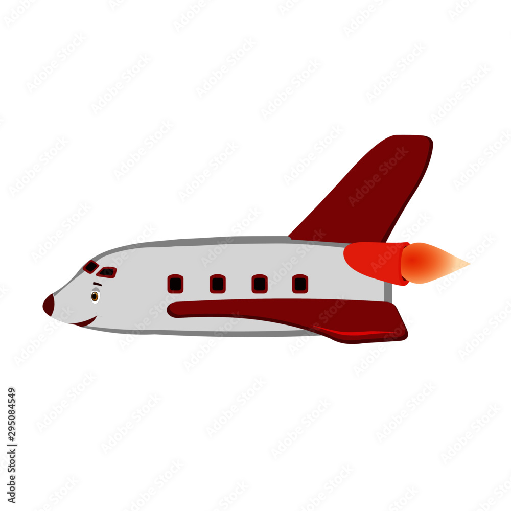 Space Shuttle Cartoon