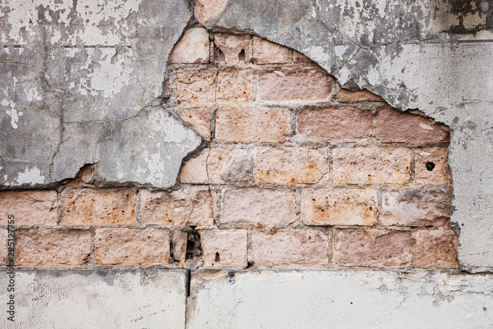 Cracked Stone Wall Texture