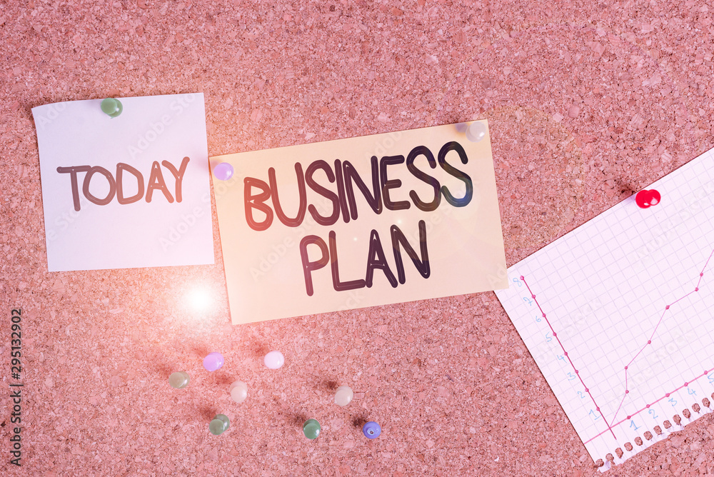 Handwriting text writing Business Plan. Conceptual photo Structural ...