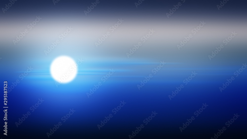 Moon background night gradient light, moonlight design. Stock ...