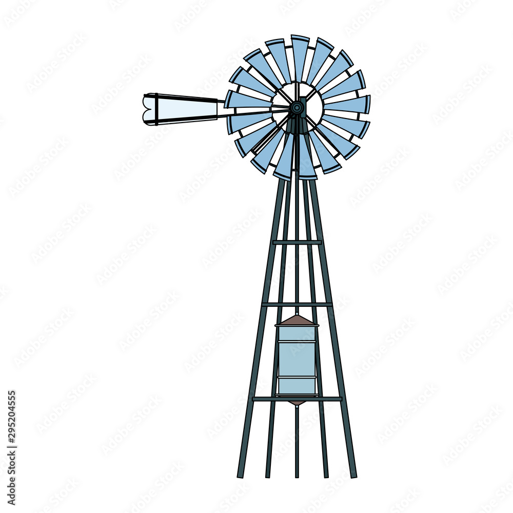 wind water pump icon image Stock Vector | Adobe Stock