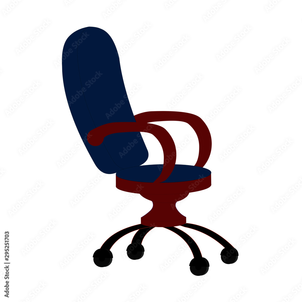 Rolling Chair Cartoon
