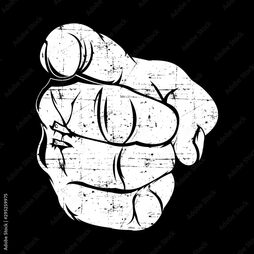 Finger Pointing At You Png