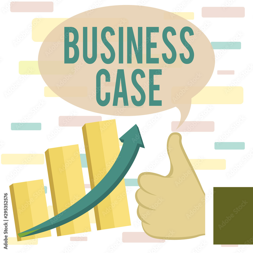 Writing note showing Business Case. Business concept for Proposition ...