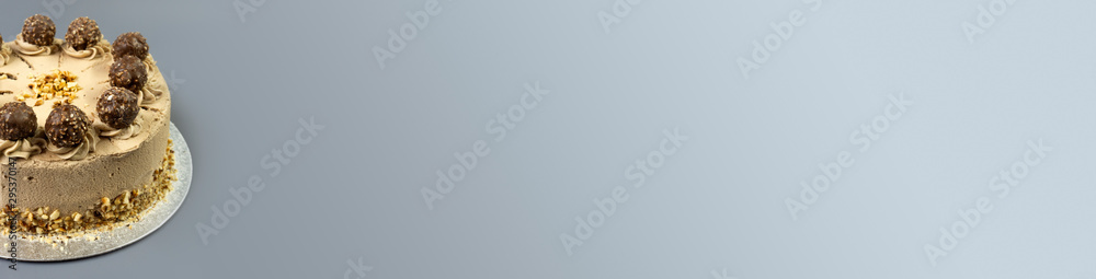 Ferrero Rocher Cake Title Banner Stock Photo | Adobe Stock