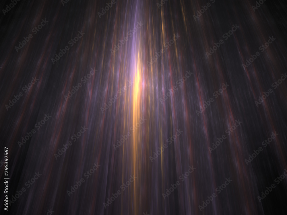 Abstract Design, Digital Illustration - Rays of Light, Parallel Lines ...