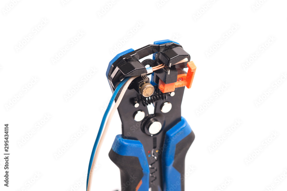 isolate tool strips wire on white background Stock Photo | Adobe Stock