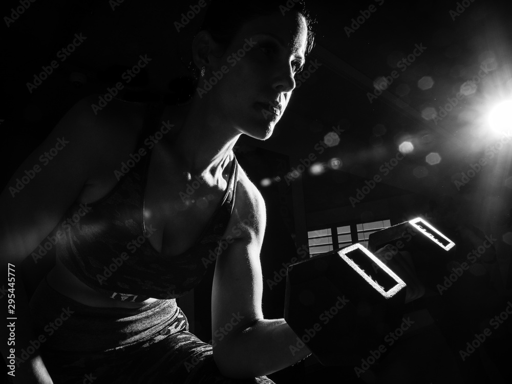 Sandra Fitness Stock Photo | Adobe Stock