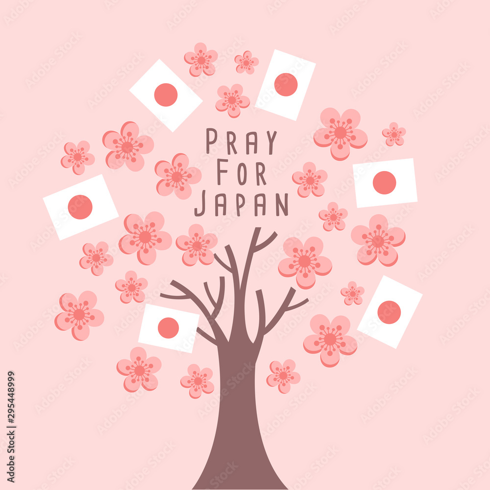 Save Japan messages for advertising making donate of natural disaster ...