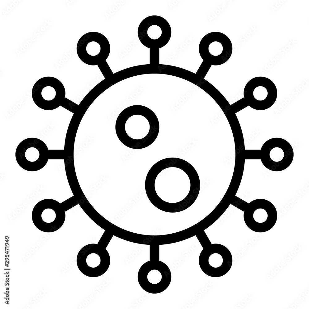 Virus Icon Vector