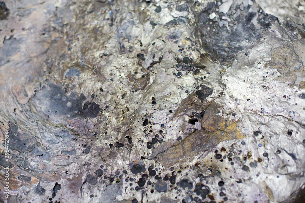 Ferrotitanium texture closeup. Ferroalloy used for alloying ...
