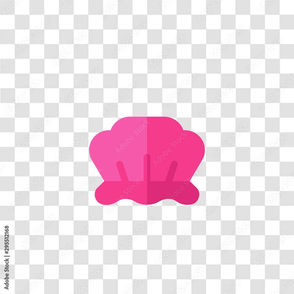 shower cap icon sign and symbol. shower cap color icon for website ...