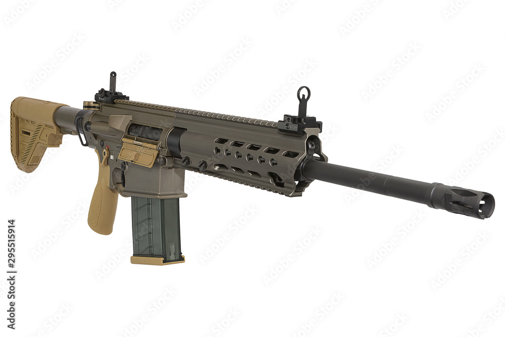 German semi-automatic army rifle Stock Photo | Adobe Stock