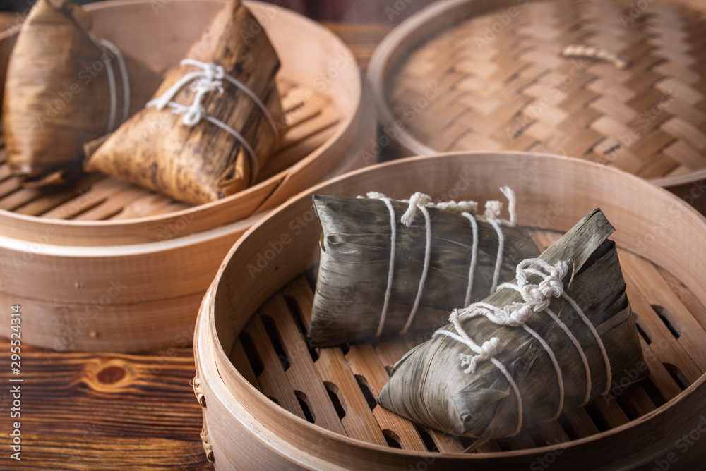 Poster traditional cantonese style sticky rice dumpling – Wall Art ...