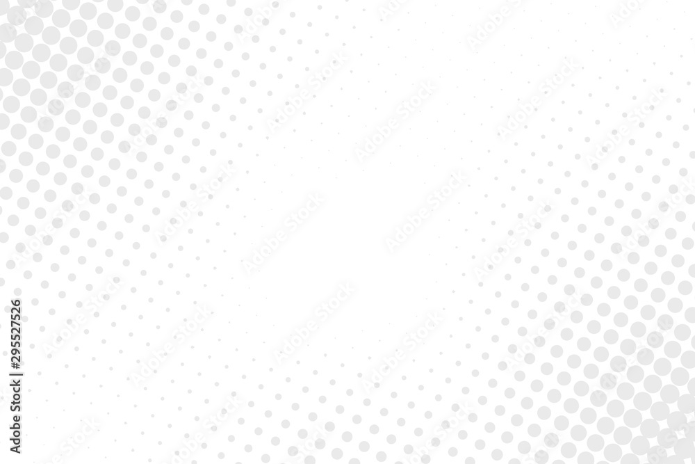 Simple abstract vector background. White and gray halftone pattern ...