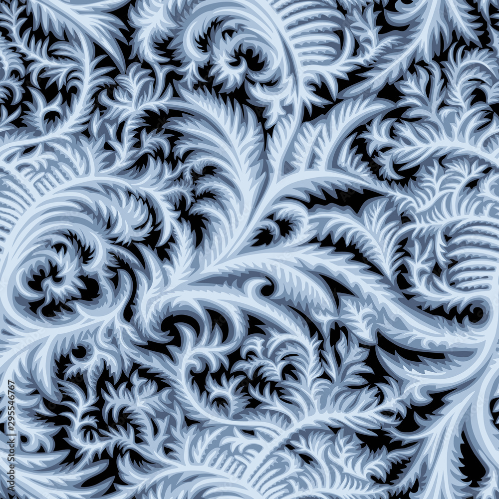 Frost Swirl Patterns On Windows