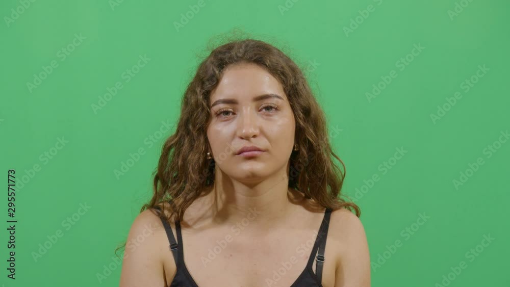 Facial Expression Of A Woman Laughing With Disgust Irony Like It Is ...