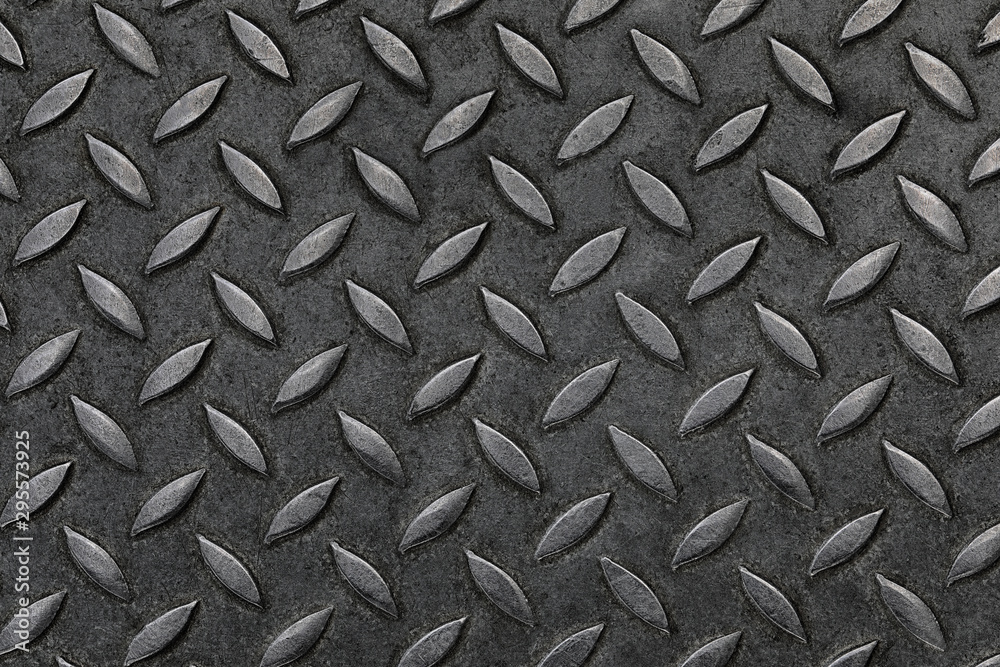 Metallic texture belonging to some street furniture. Worn metal texture ...