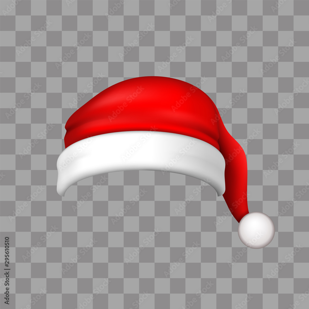 Transparent Santa Hat
