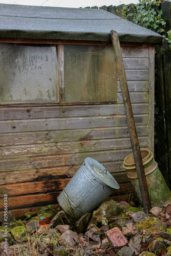 Dirty Shed Stock Photo | Adobe Stock
