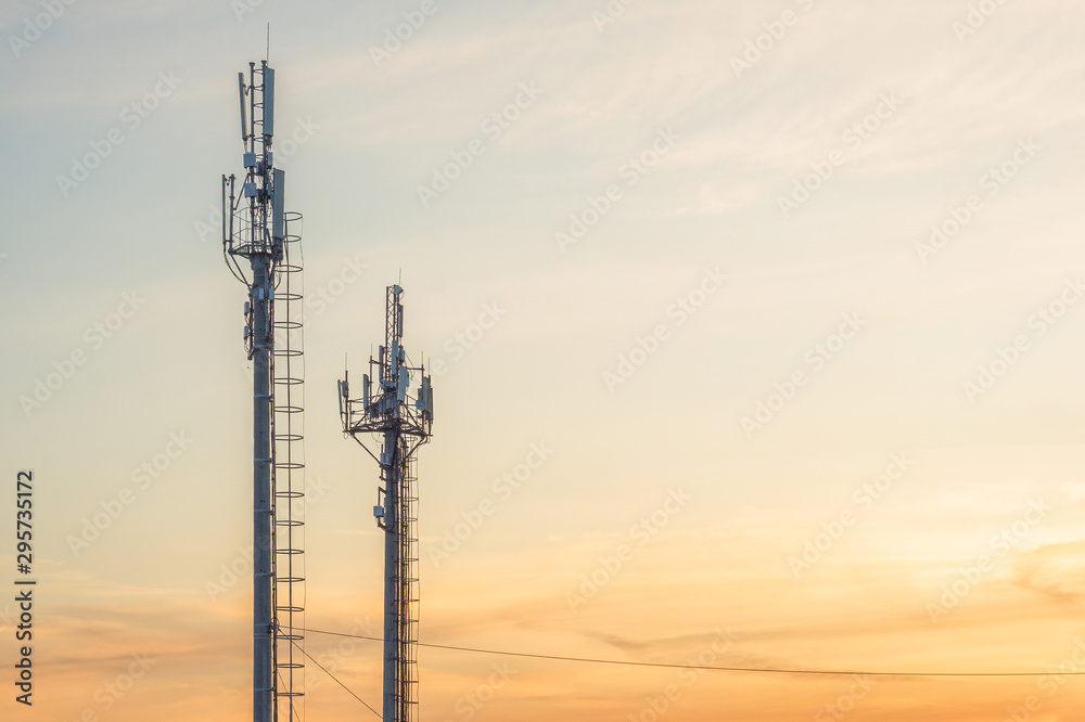 base station network operator. 5G. 4G, 3G mobile technologies. Stock ...