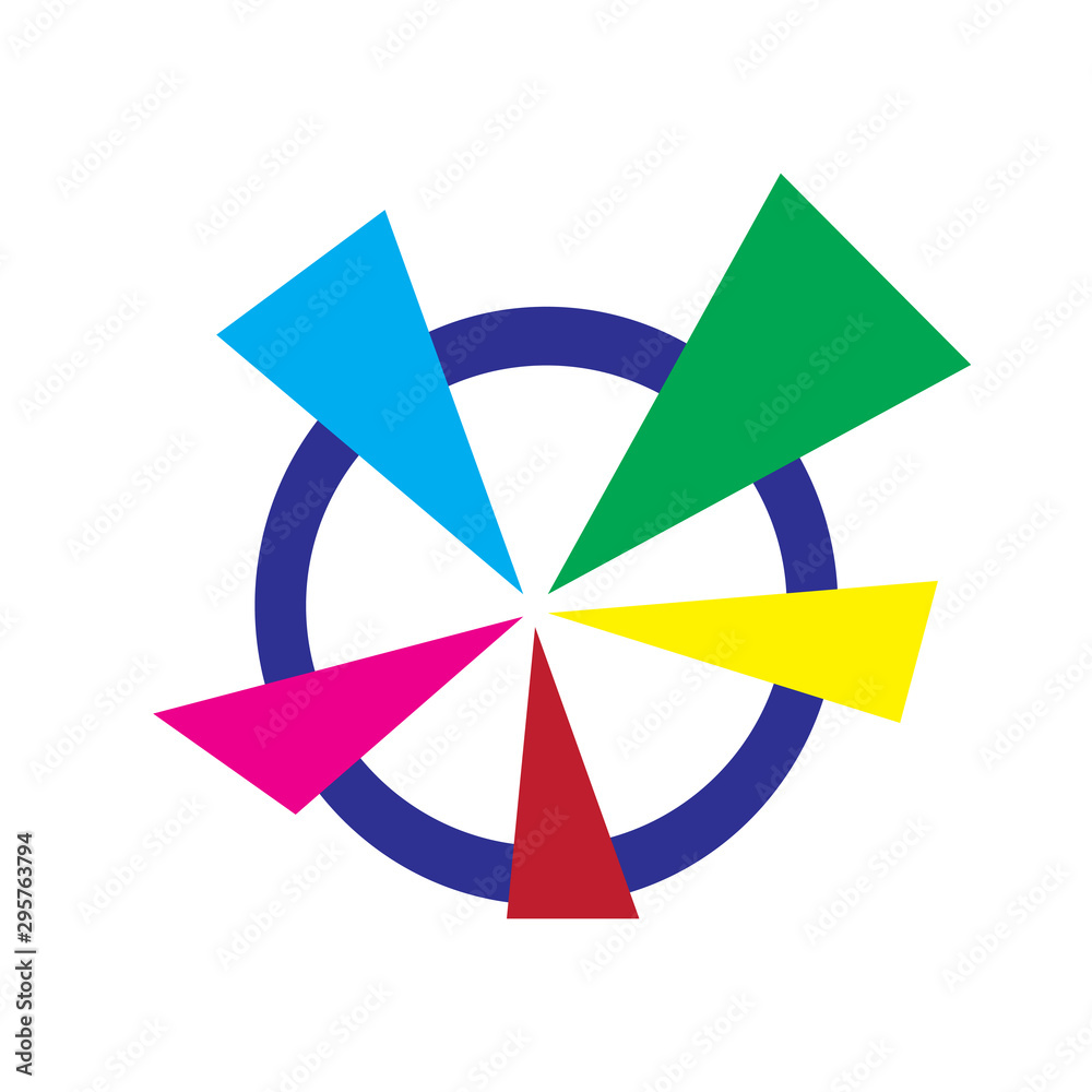 right point logo designs icons Stock Illustration | Adobe Stock