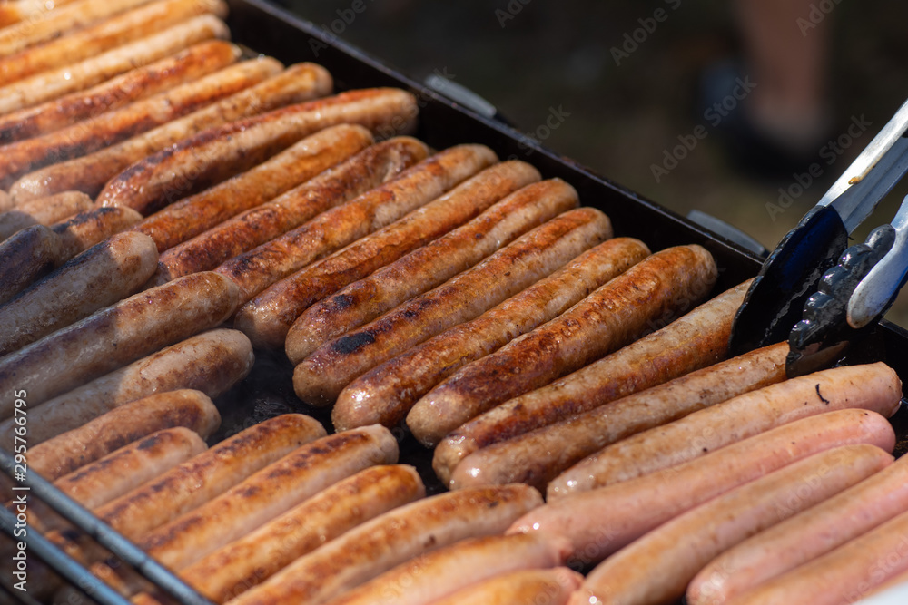 Community Sausage Sizzle Stock Photo | Adobe Stock