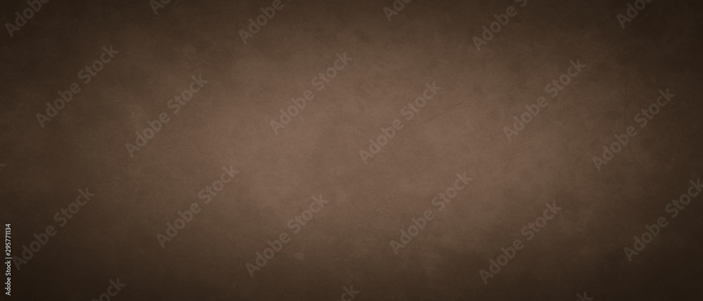 Old vintage brown background in dark coffee colors with black border ...