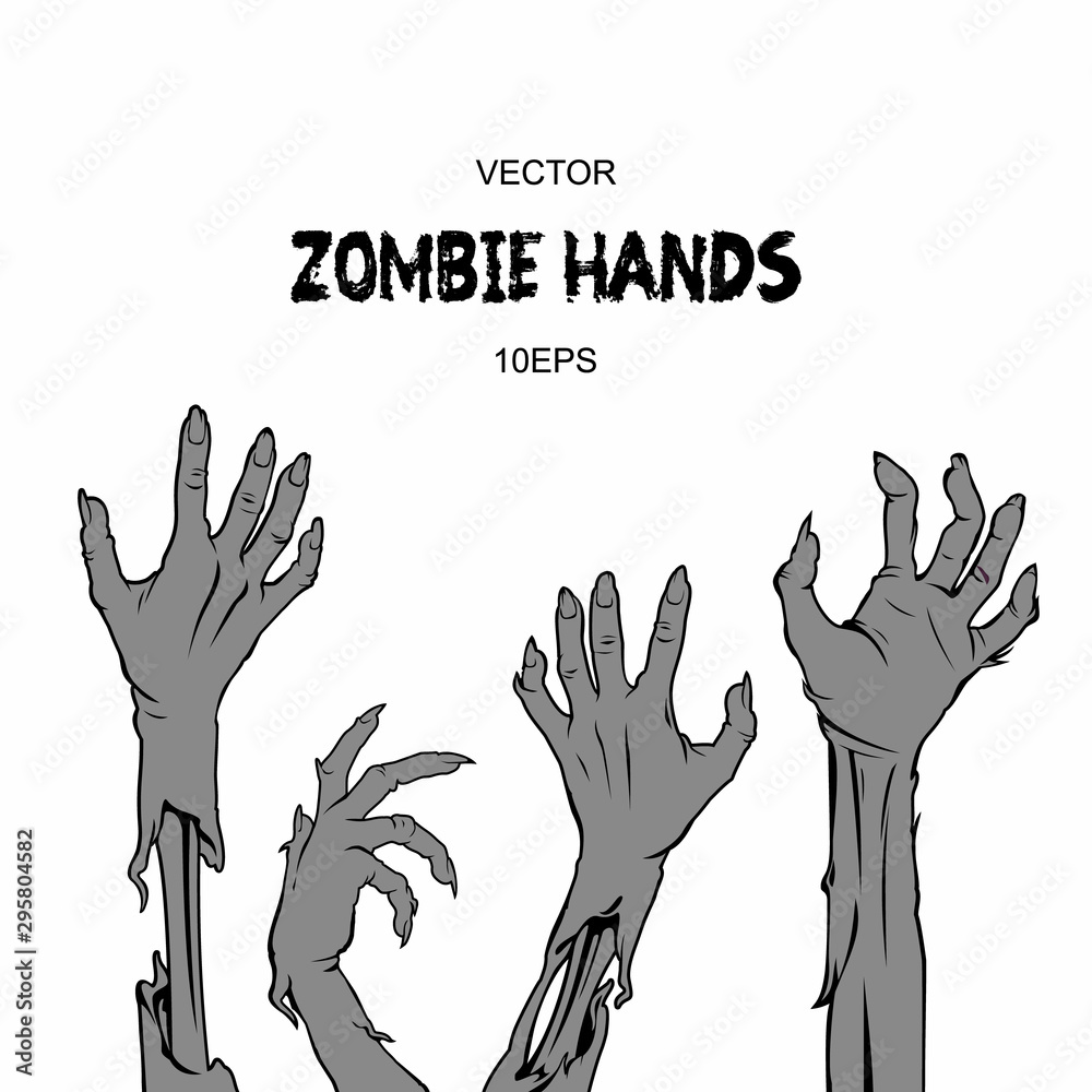 Zombie Arm Drawing
