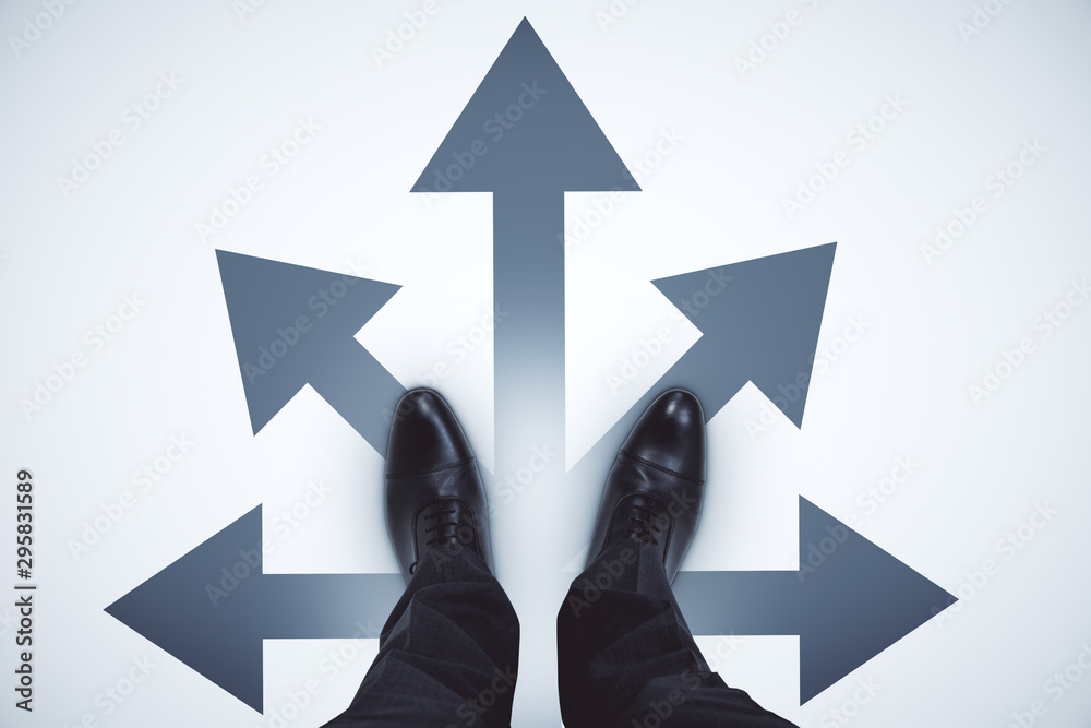 Different direction and road concept Stock Photo | Adobe Stock