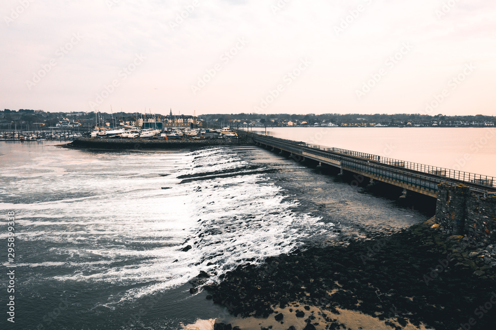 When it's a low tide the mini water stream appears in Malahide. Looks ...