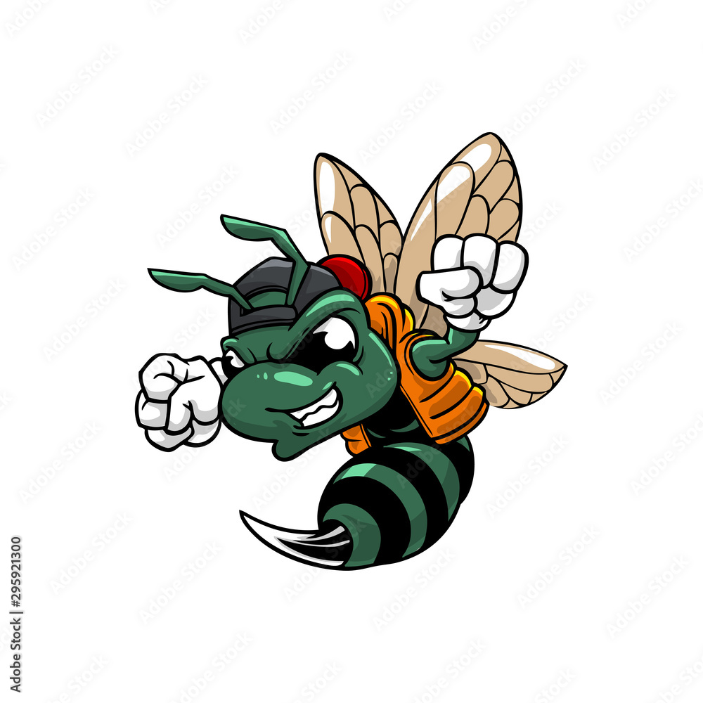 Green Hornet Logo Vector