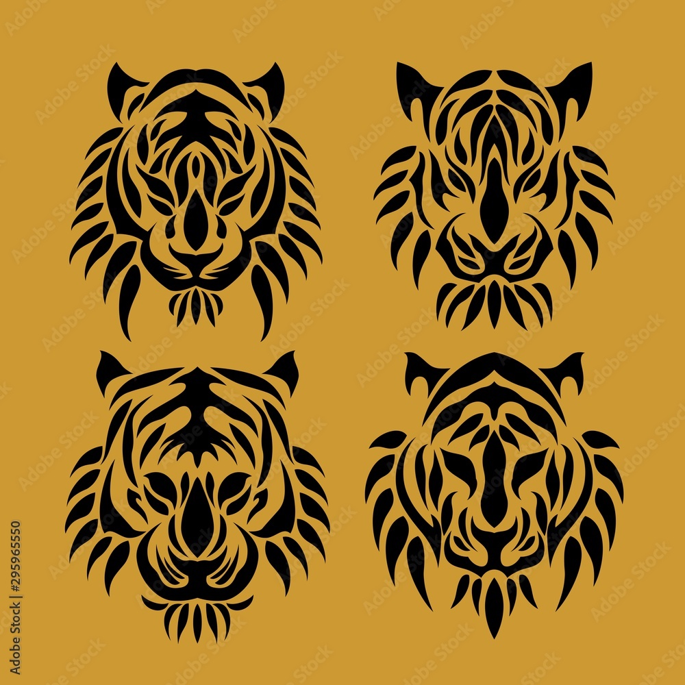Tiger Stripe Tattoo Design