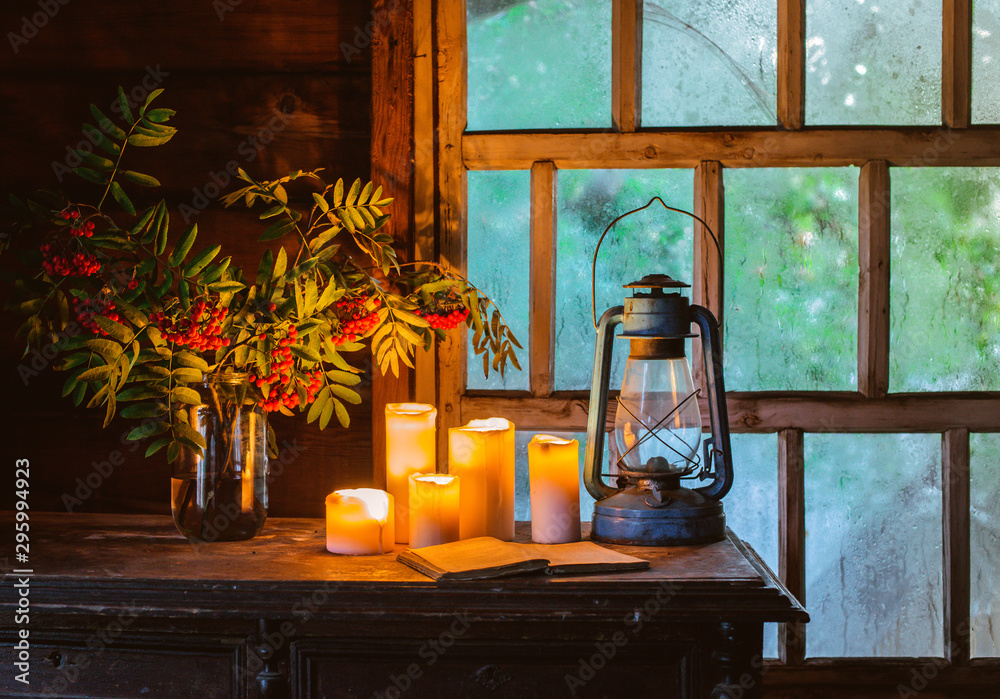 Country Window Candles