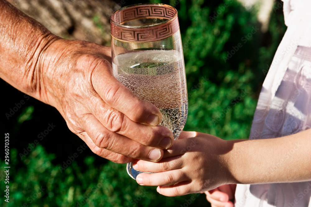 Giving A Cup Of Water