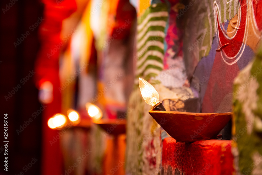 Electronic diya for home decoration in Diwali celebration, Modern ...