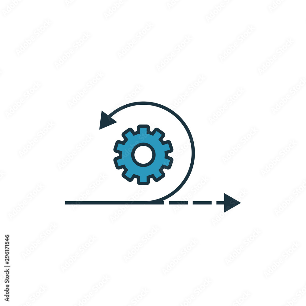 Agile icon set. Four elements in diferent styles from content icons ...