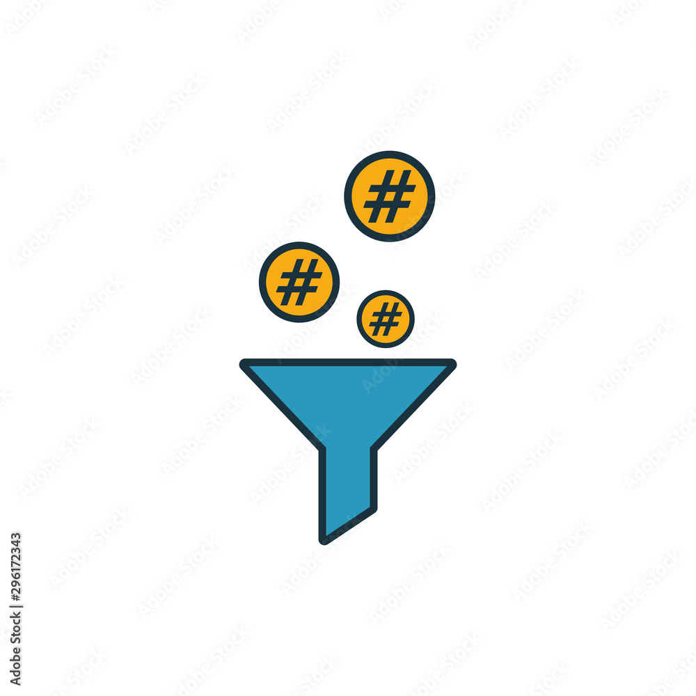 Curation icon set. Four elements in diferent styles from content icons ...