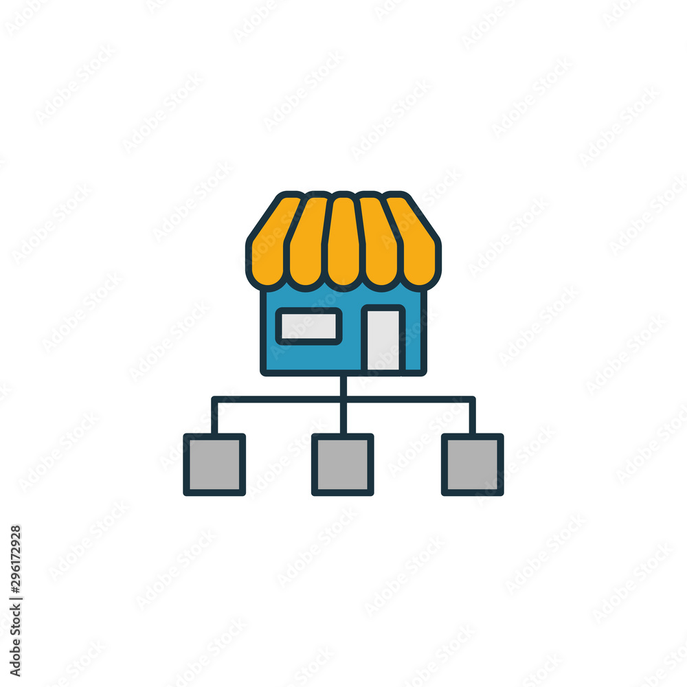 Market Segmentation icon set. Four elements in diferent styles from ...