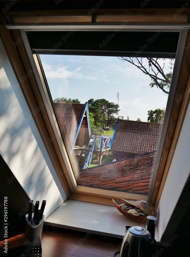 Dachfenster Stock Photo | Adobe Stock
