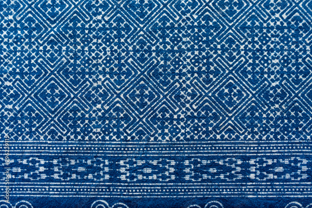 Beautiful ancient patterned fabric traditional in Thailand. Background ...